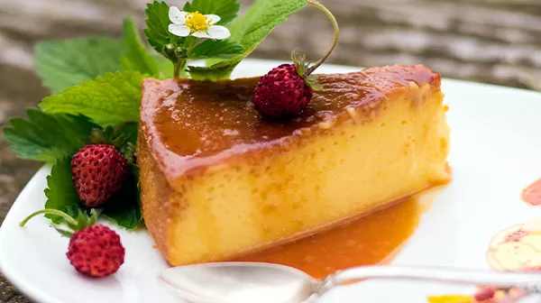 Flan de Rompope | Domino Mexico